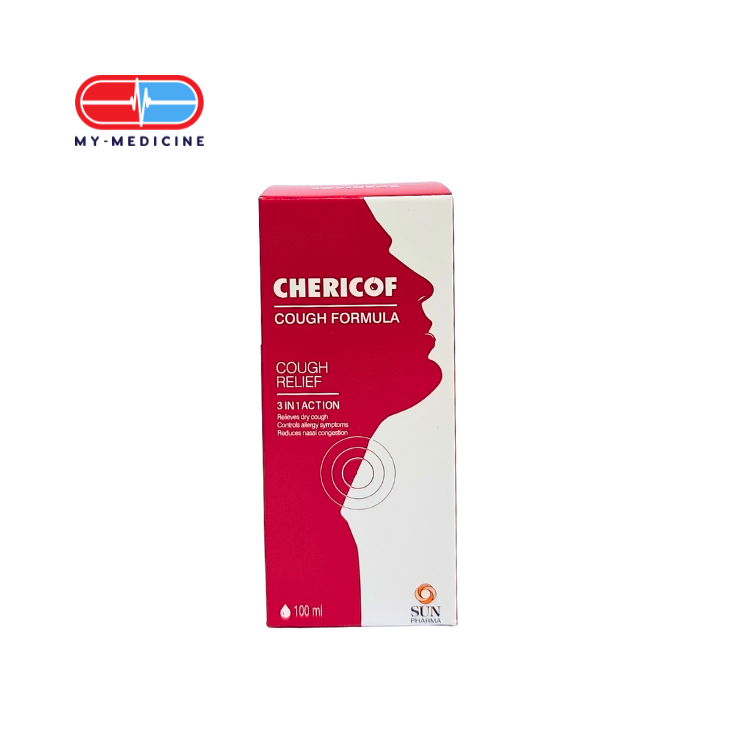 Chericof Cough Syrup 100ml | My-Medicine: Myanmar Online Pharmacy Store